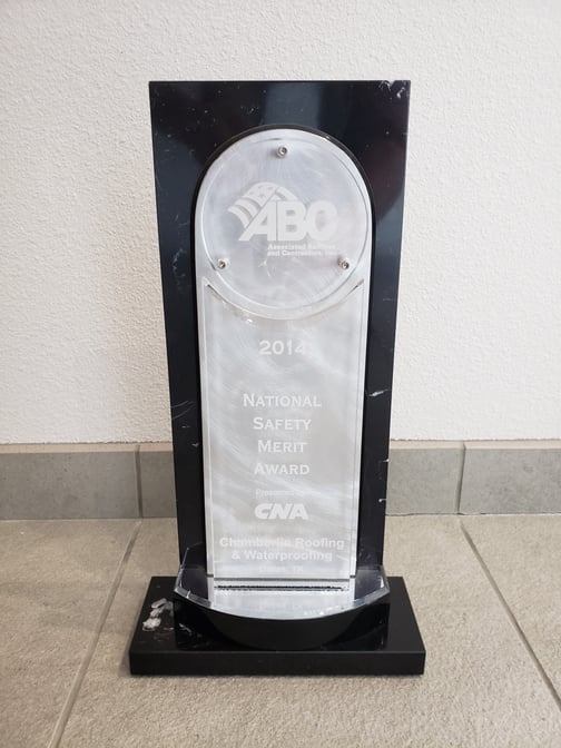 2014 ABC NATIONAL SAFETY Merit AWARD