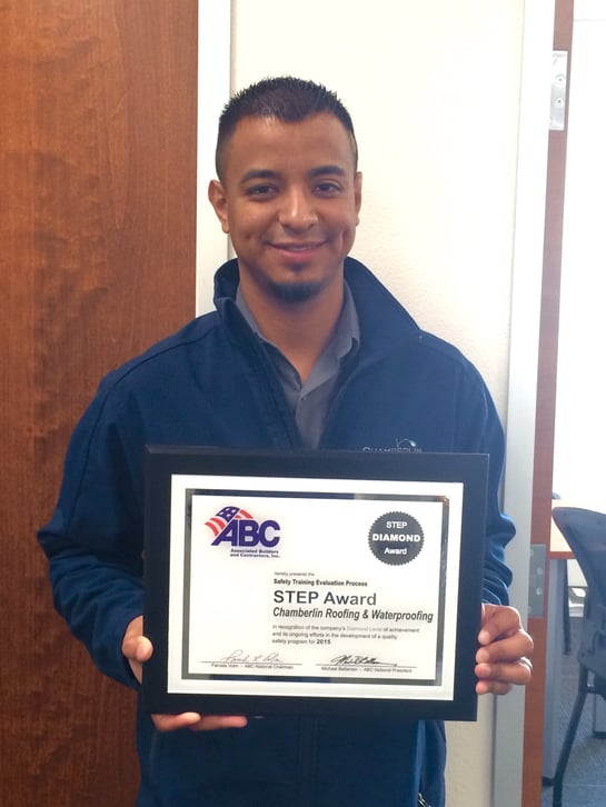 2015 ASSOCIATED BUILDERS & CONTRACTORS (ABC) DIAMOND STEP AWARD