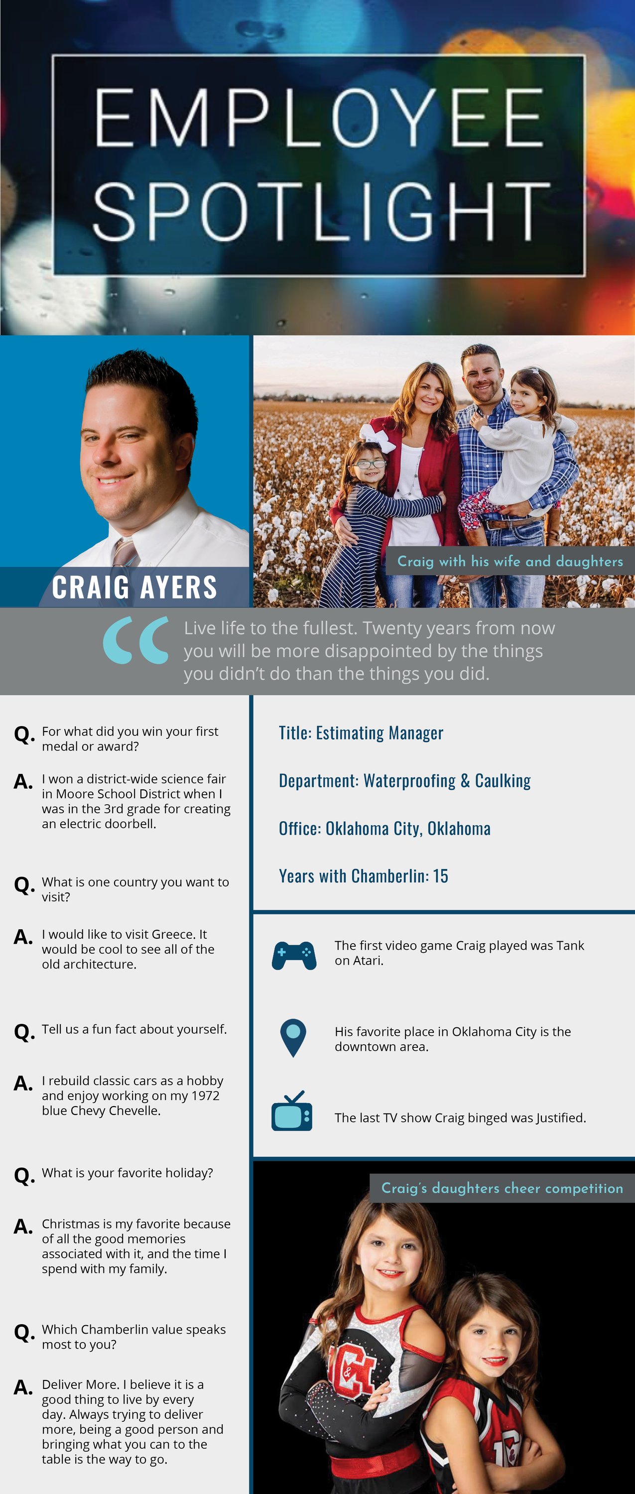 Employee Spotlight - Craig Ayers