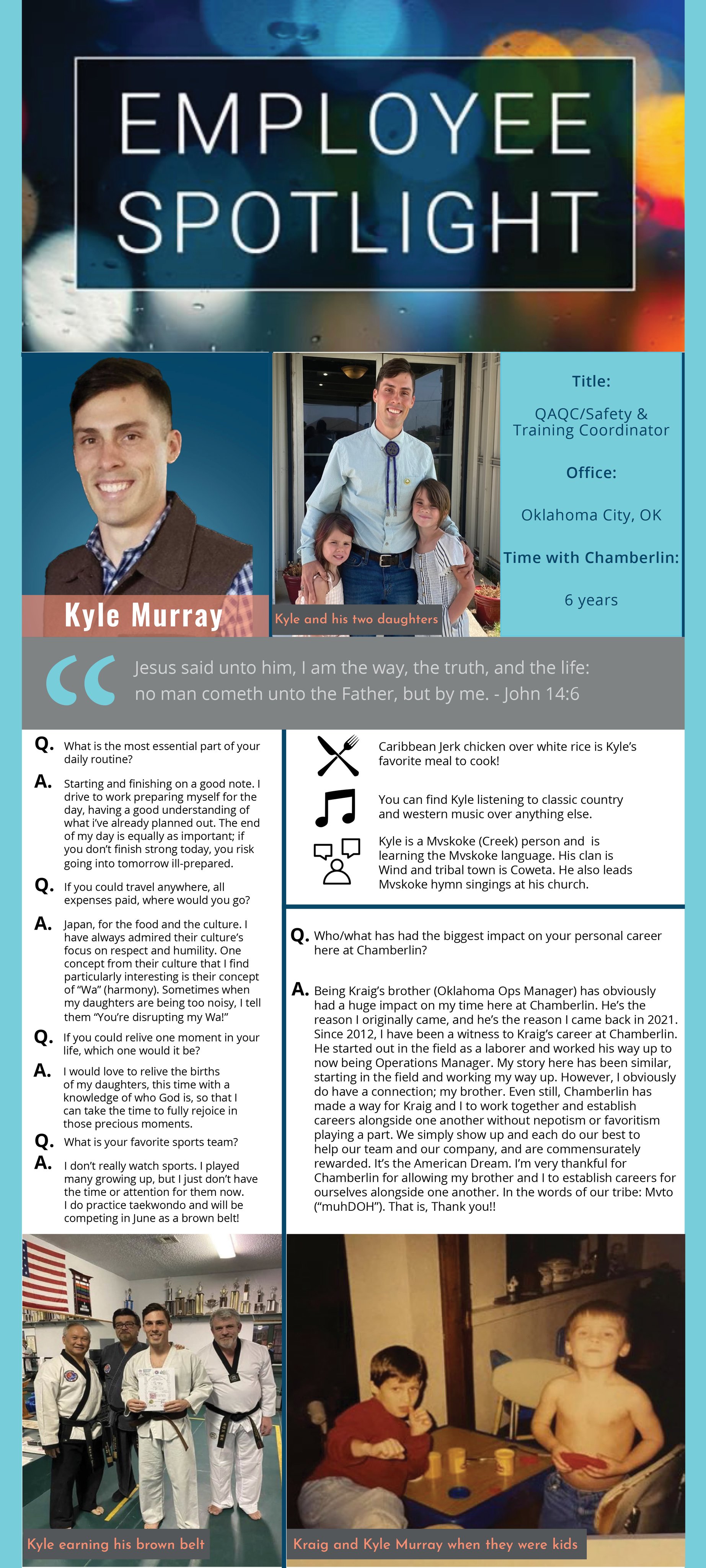 Employee Profile - Kyle Murray