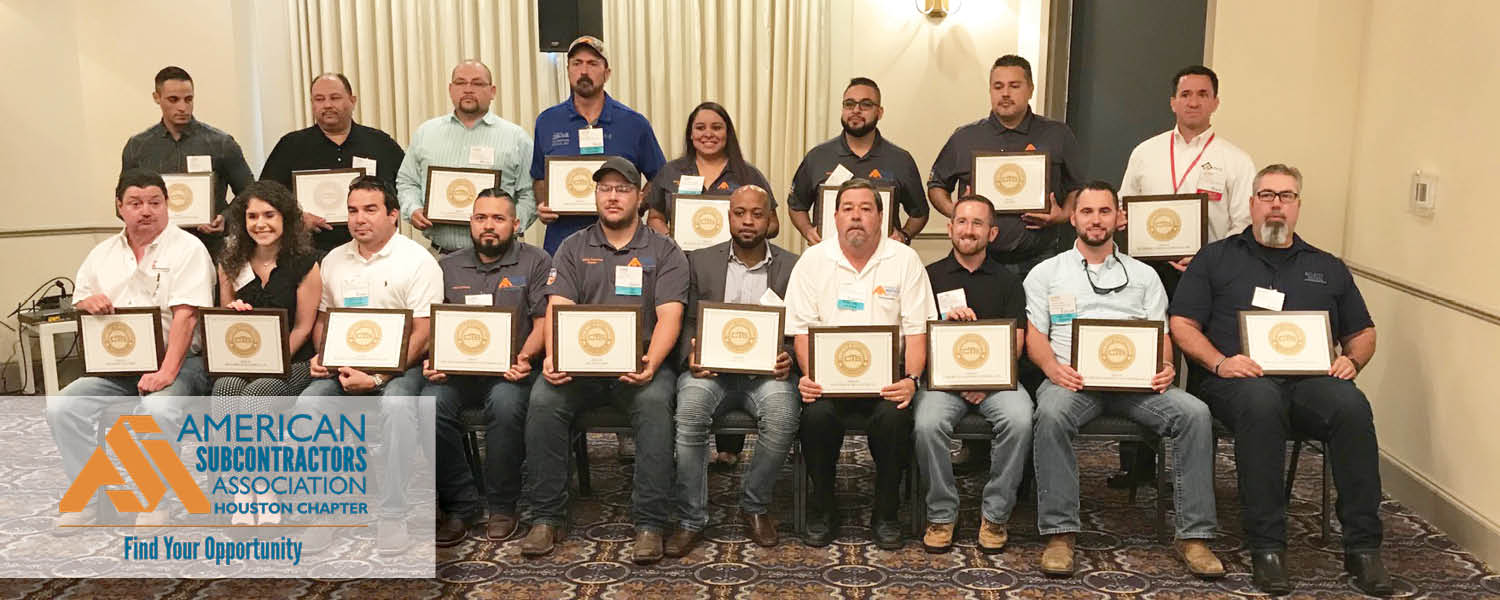 ASA Houston Commitment to Safety Awarded to Chamberlin - 09-24-2018 ...
