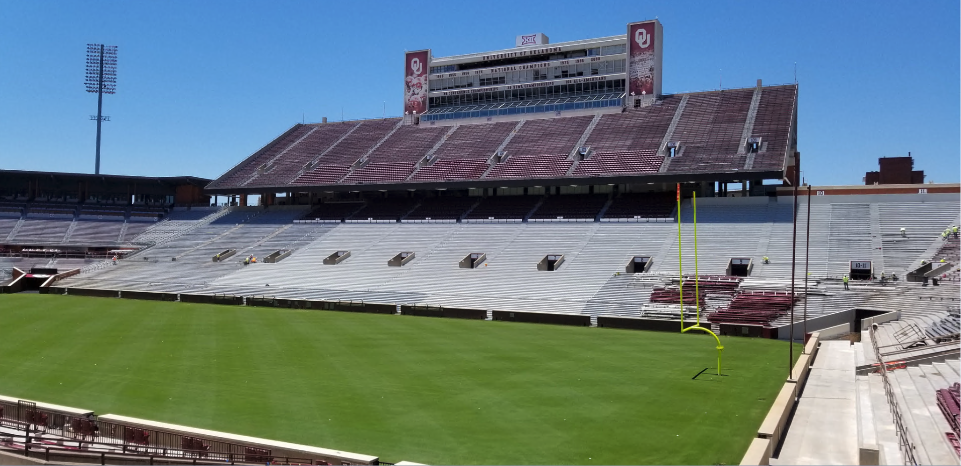Waterproofing Gaylord Family Oklahoma Memorial Stadium - 09-04-2019 ...