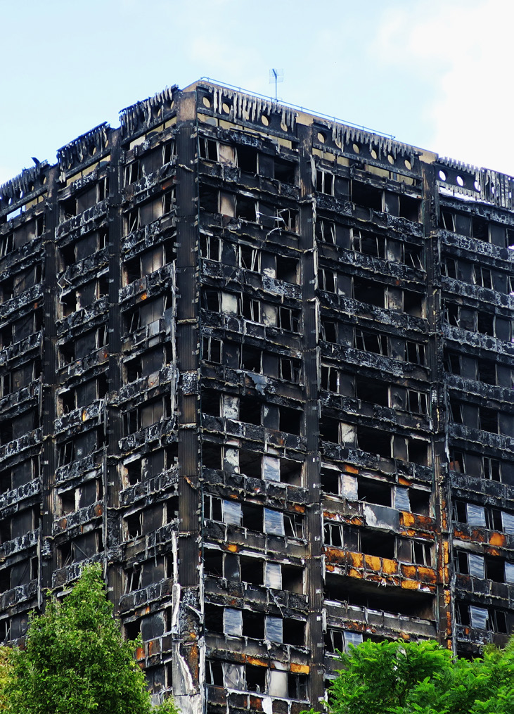 Catastrophic Exterior Wall Fires in High-Rise Buildings