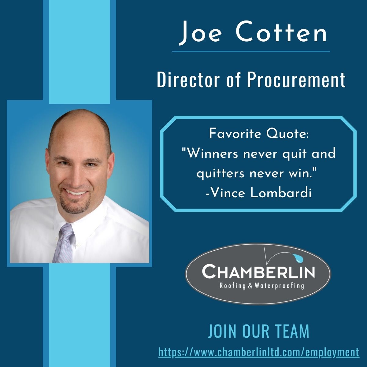 Employee Profile - Joe Cotten